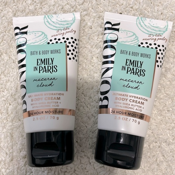 Bath & Body Works | Bath & Body | New Bath Body Works Emily In Paris Macaron Cloud Minis | Poshmark